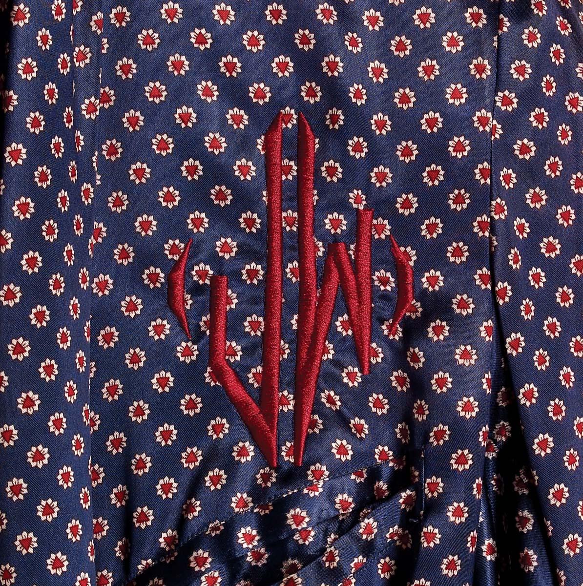 John Wayne’s Monogrammed Satin Robe