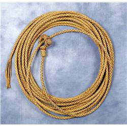 Luis B Ortega 6-plait Rawhide Reata