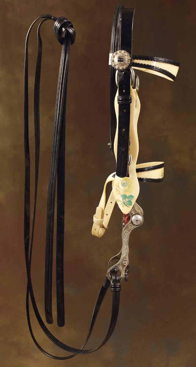 Roy Rogers' Personal Plastic Rose Parade Saddle