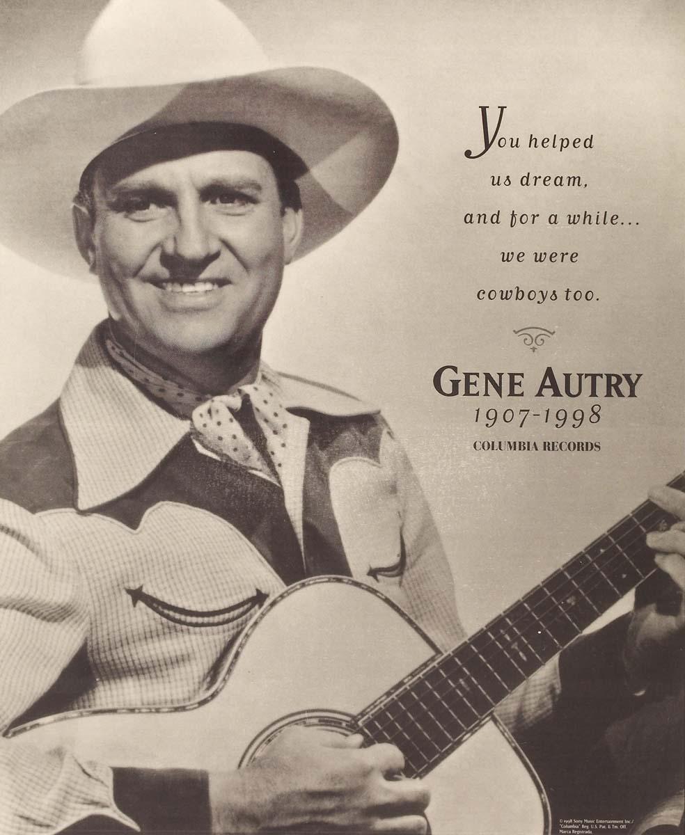 Gene Autry Memorabilia including Anaheim Angels Gear