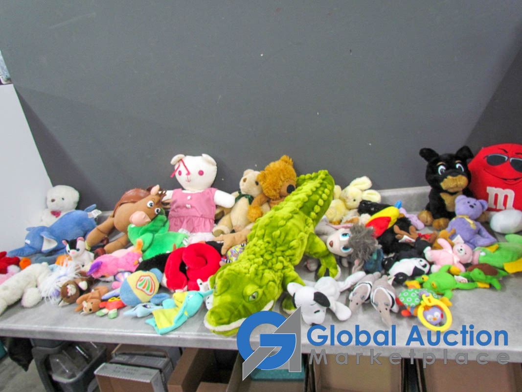 **Plush Toys - Toy Story, TY, Puppets, M&M, etc