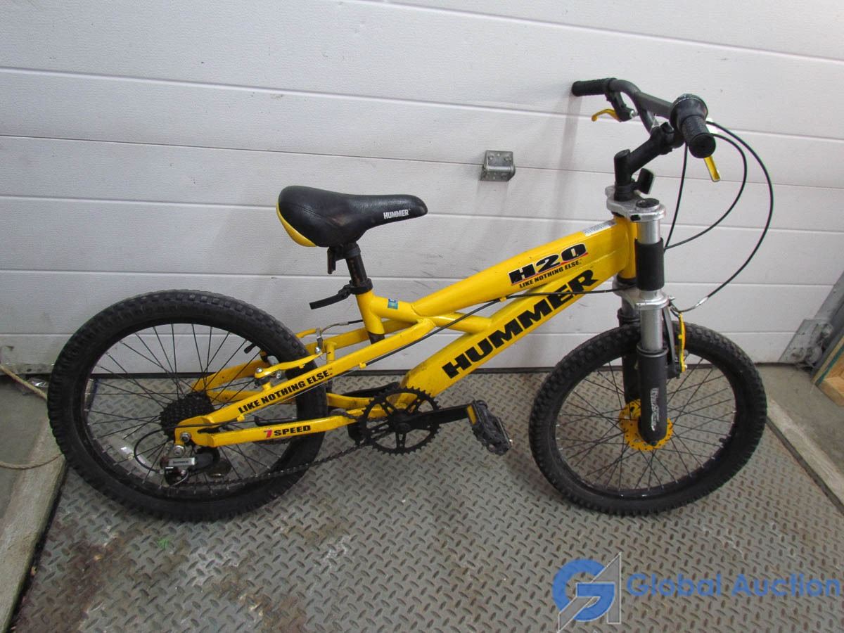 20" Hummer BMX Bike - Yellow