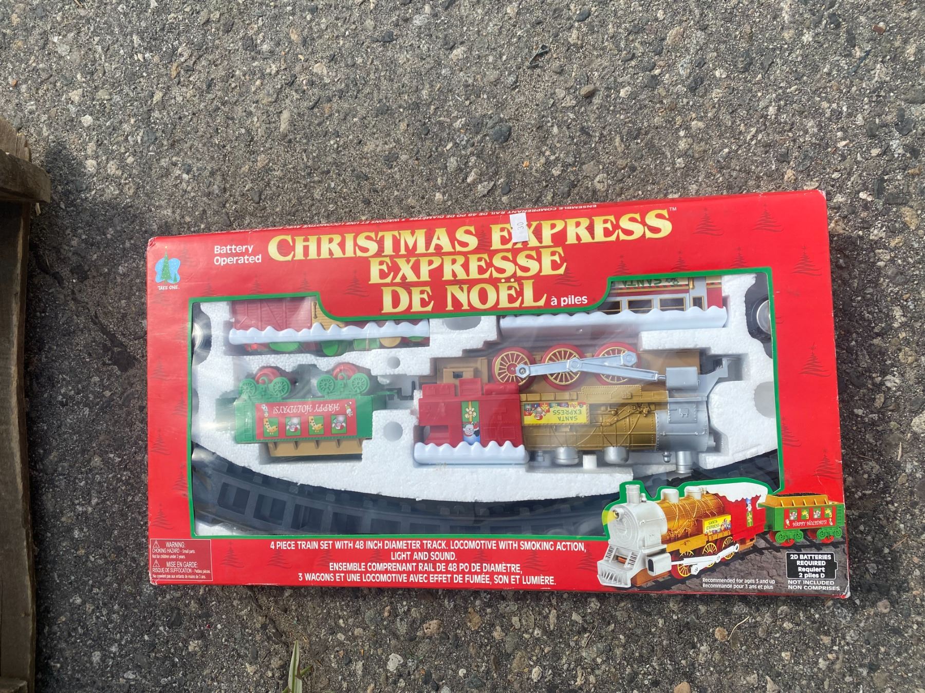 Christmas express train