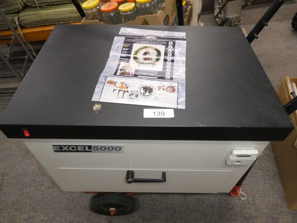 Excel 500 molymer curing system w/ ceramics