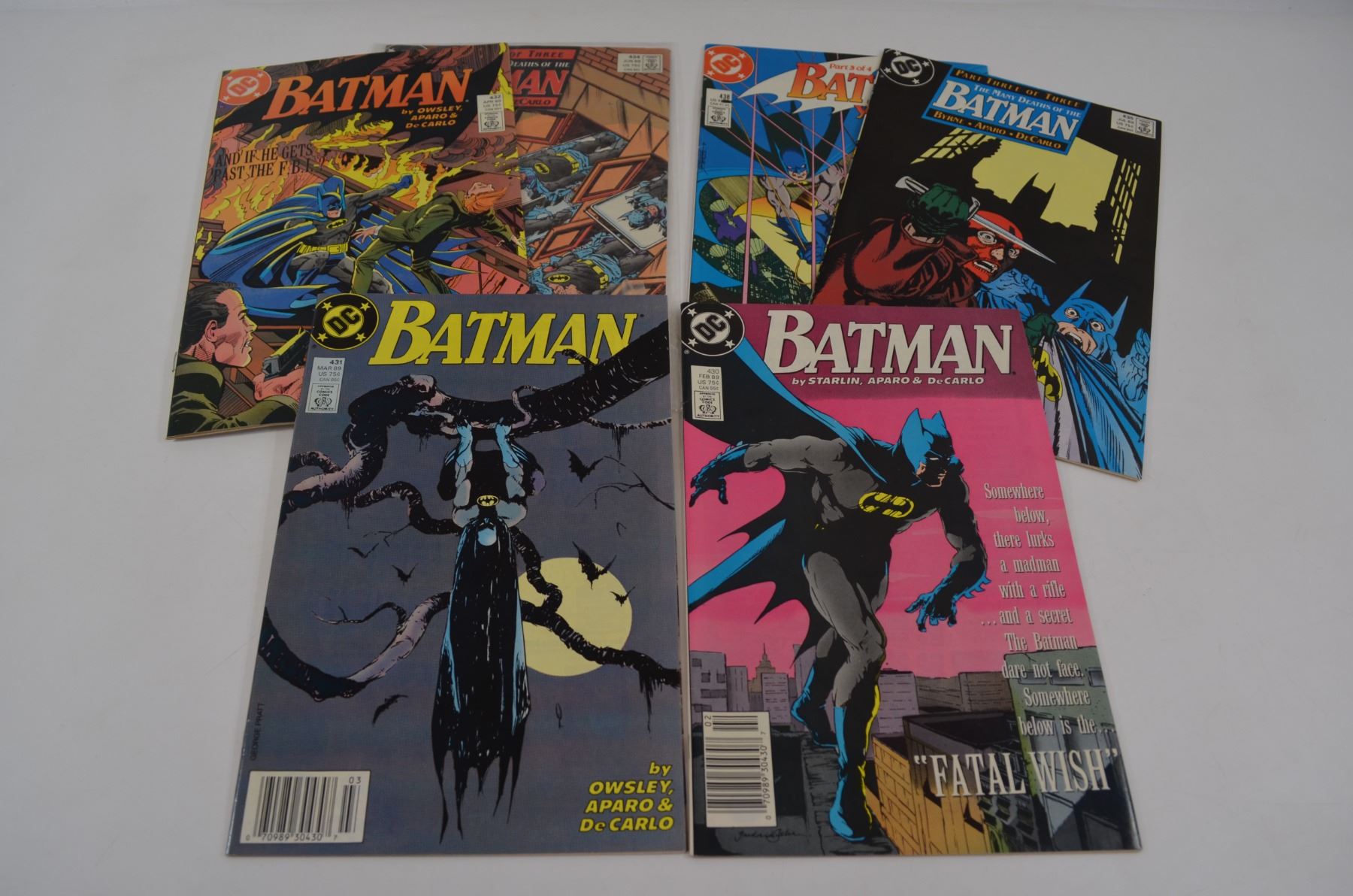 Batman 430-432 434 435 438