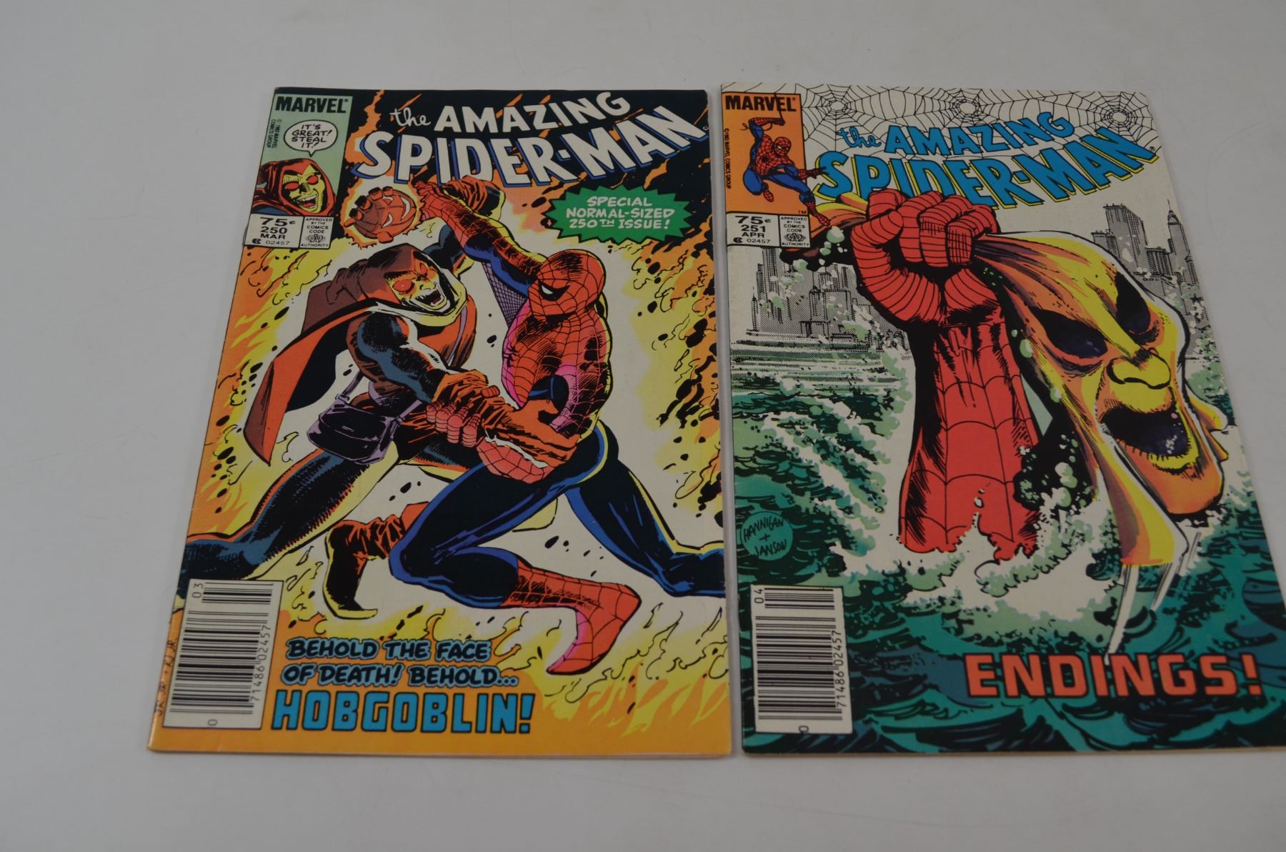 Amazing Spider Man 250 251