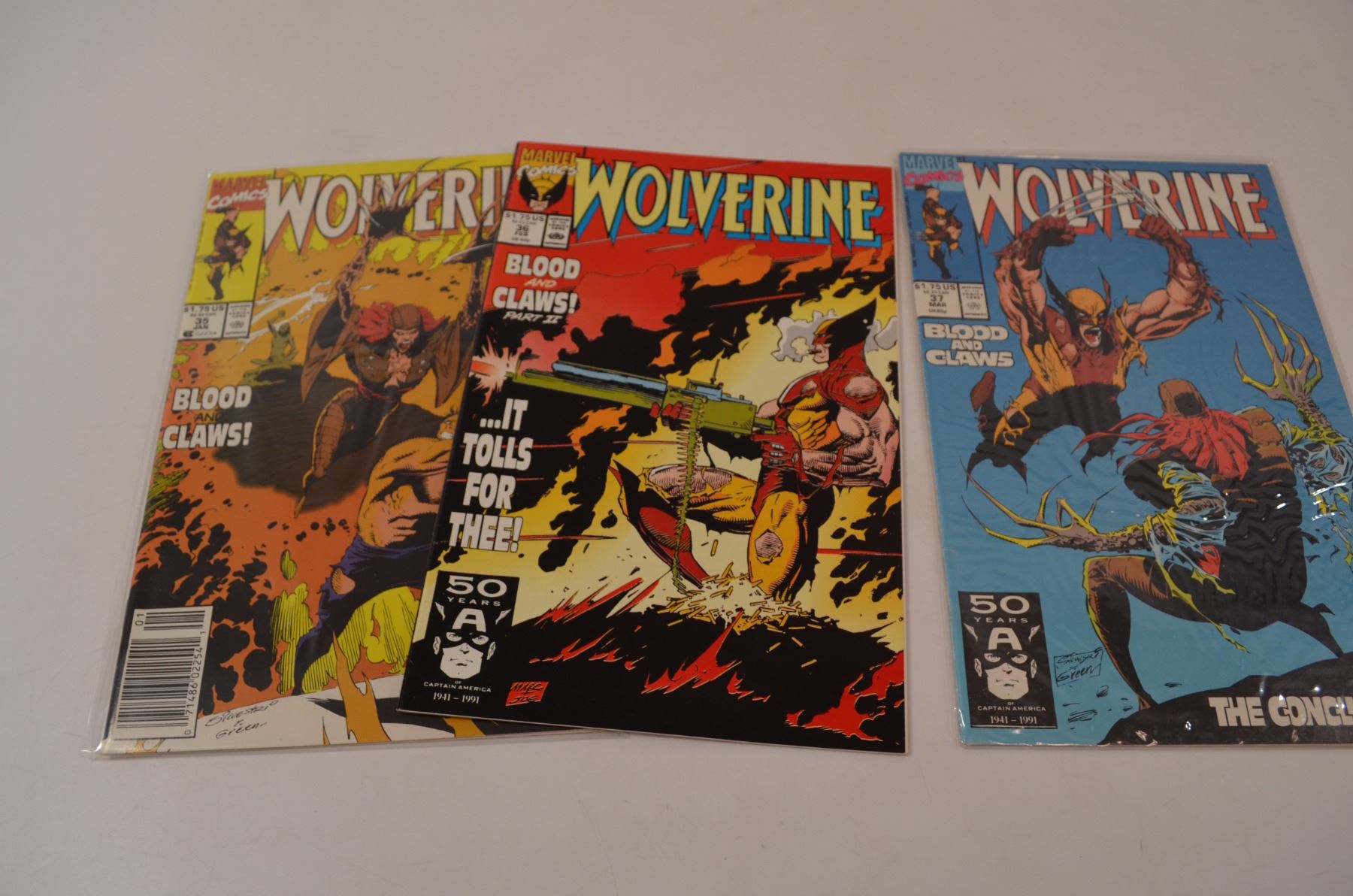 Wolverine 35-37 One Newsstand