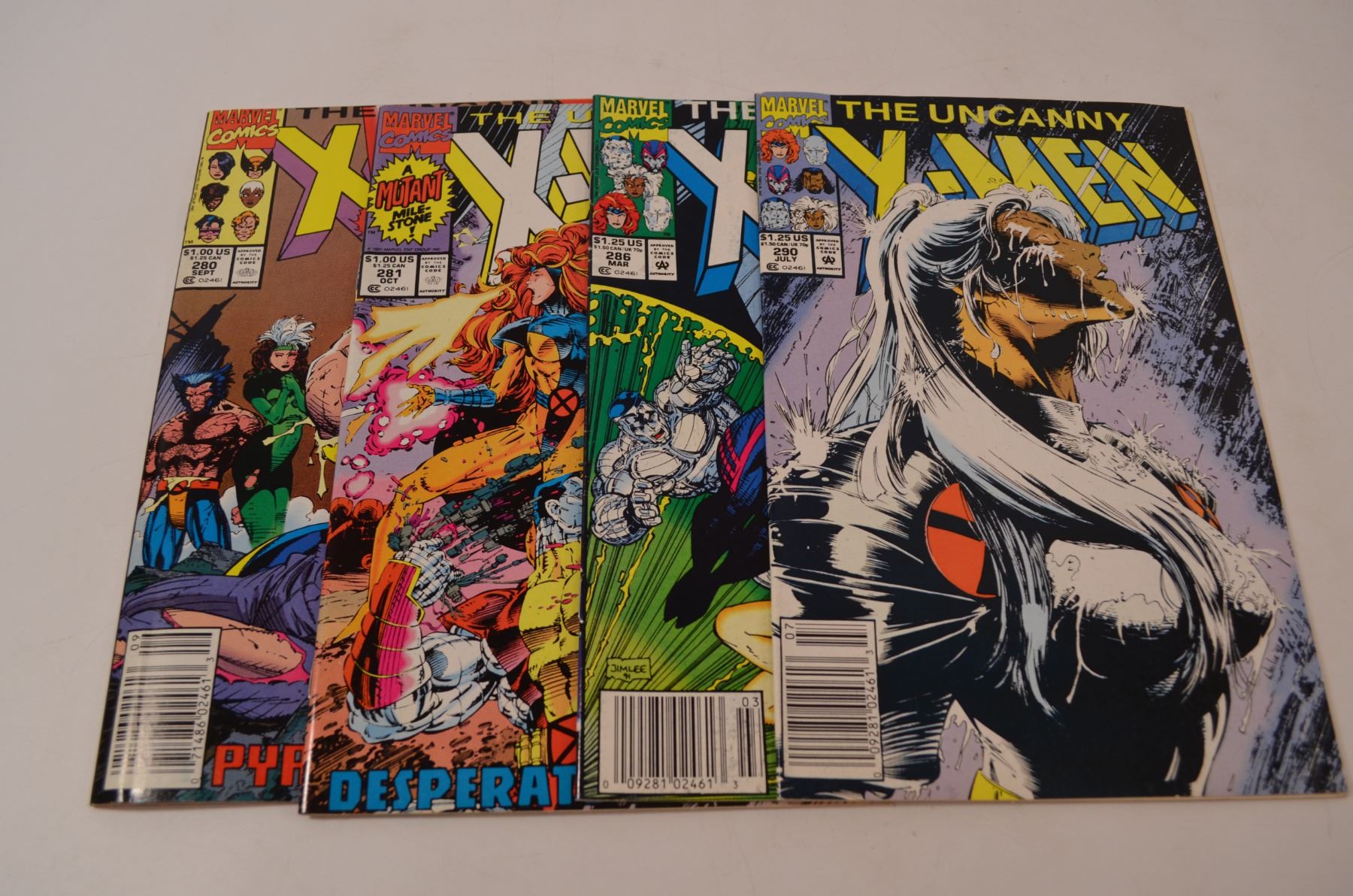Uncanny X-Men 280 281 286 290