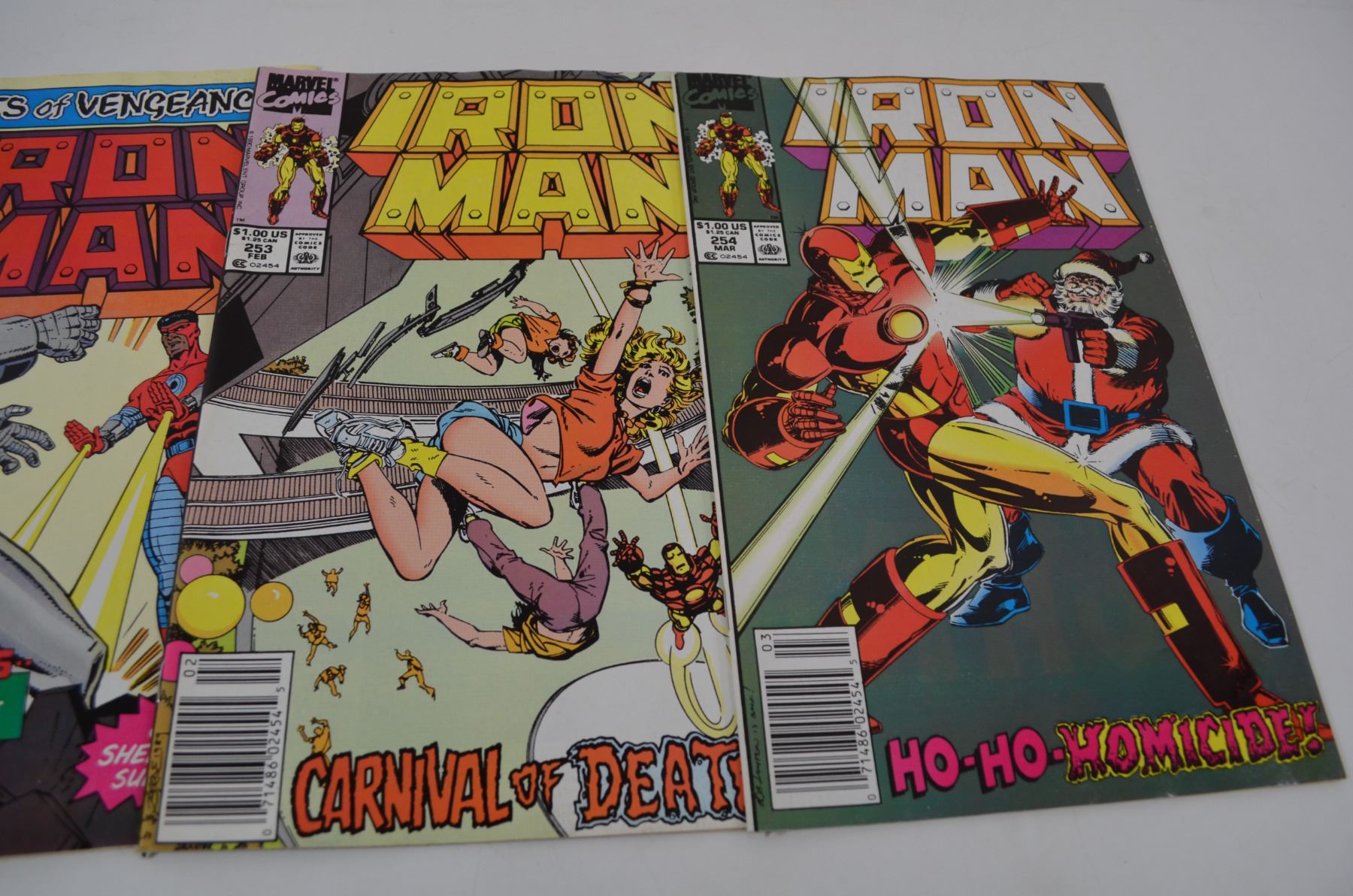Iron Man 250-259 Newsstand