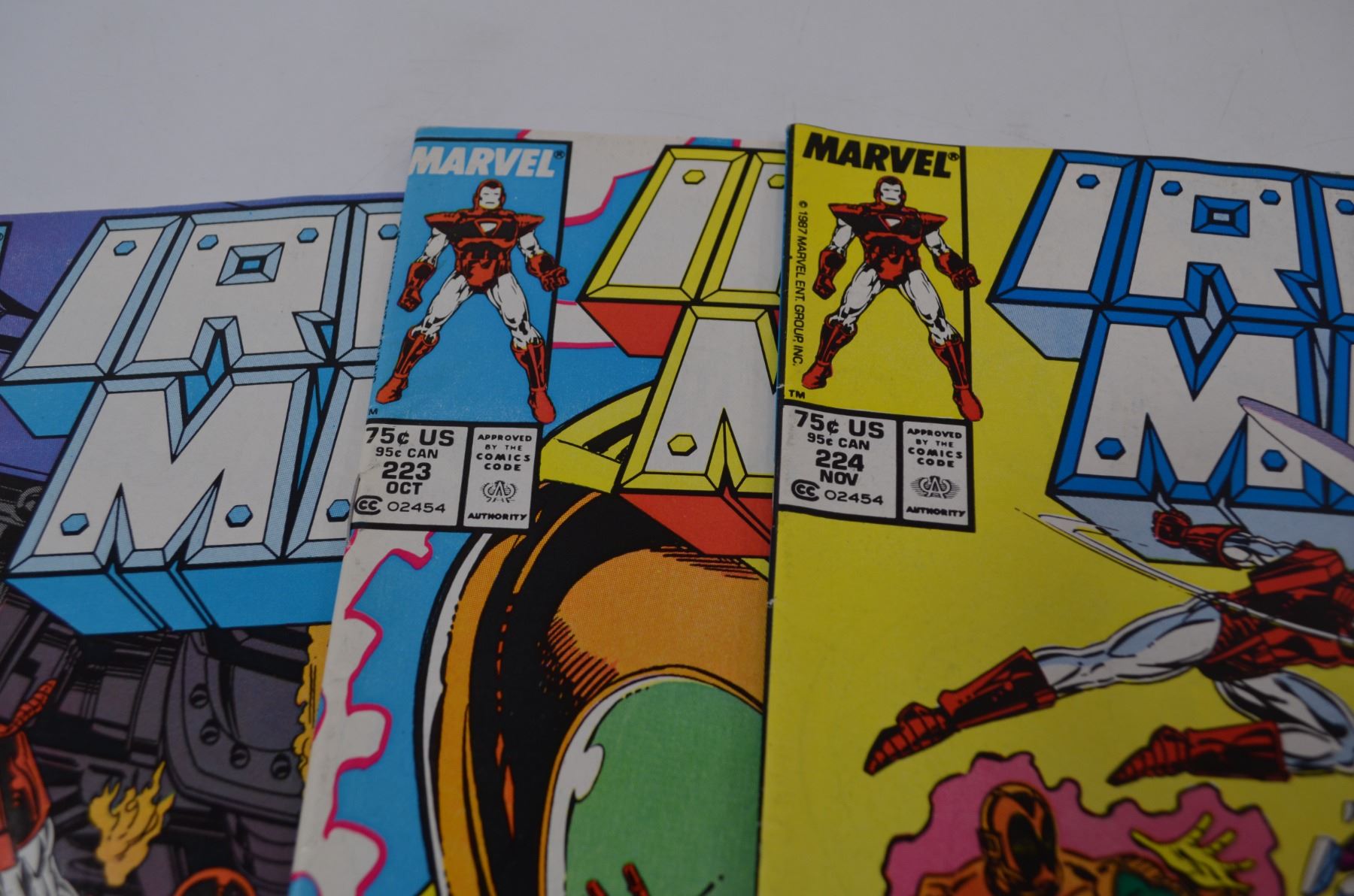 Iron Man 222-224 226
