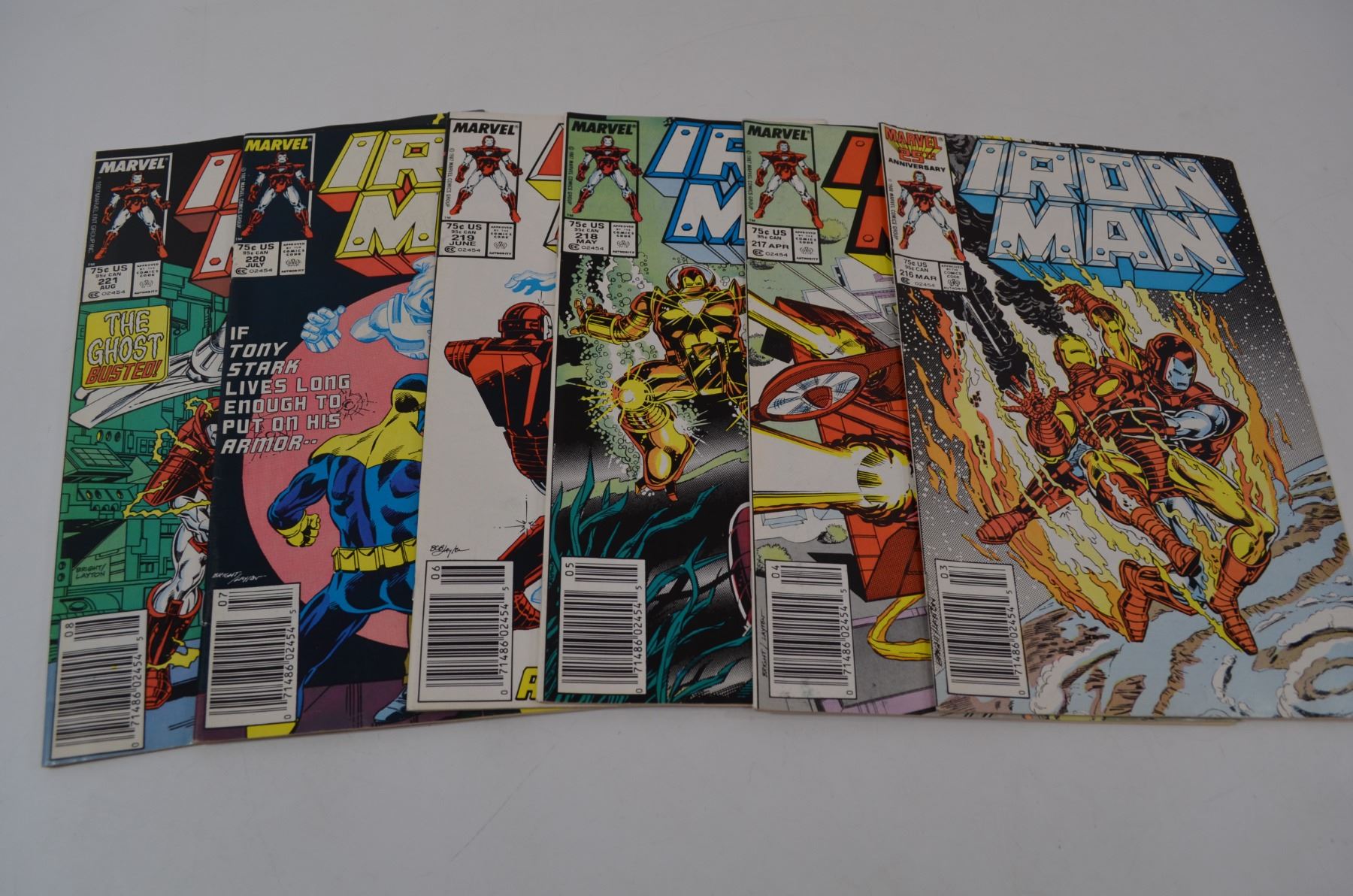Iron Man 216-221