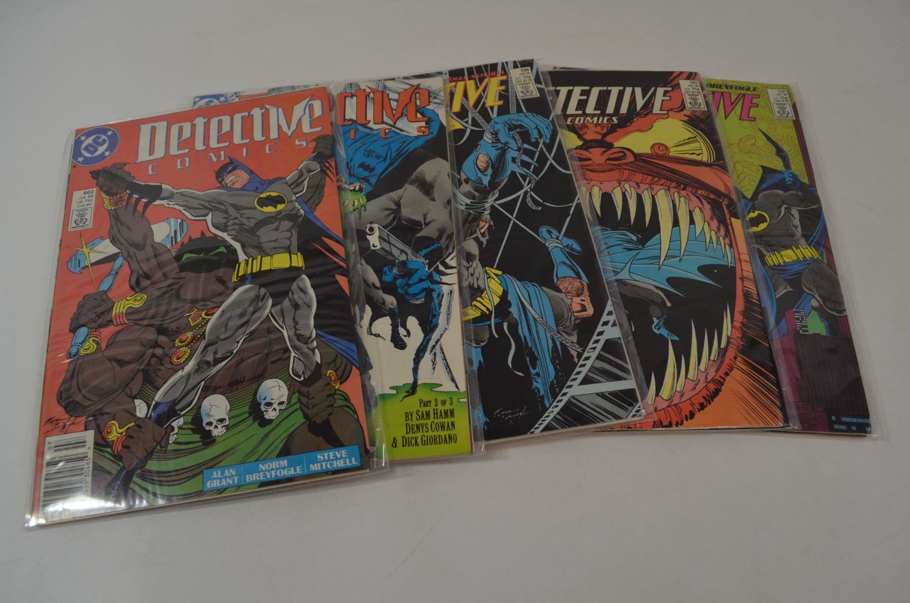 Detective Comics 591-594 596 598 599 601 602 604