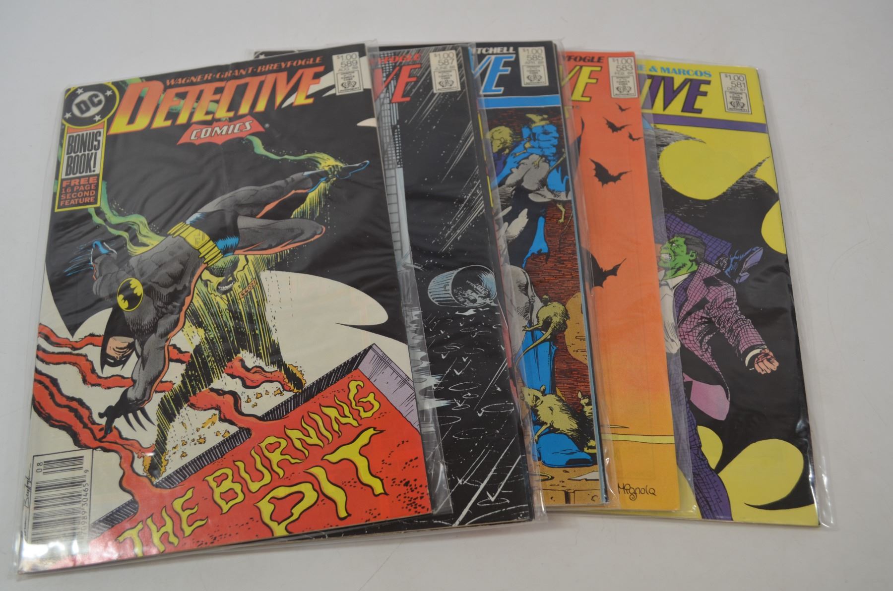 Detective Comics 581-583 585-590 CPV