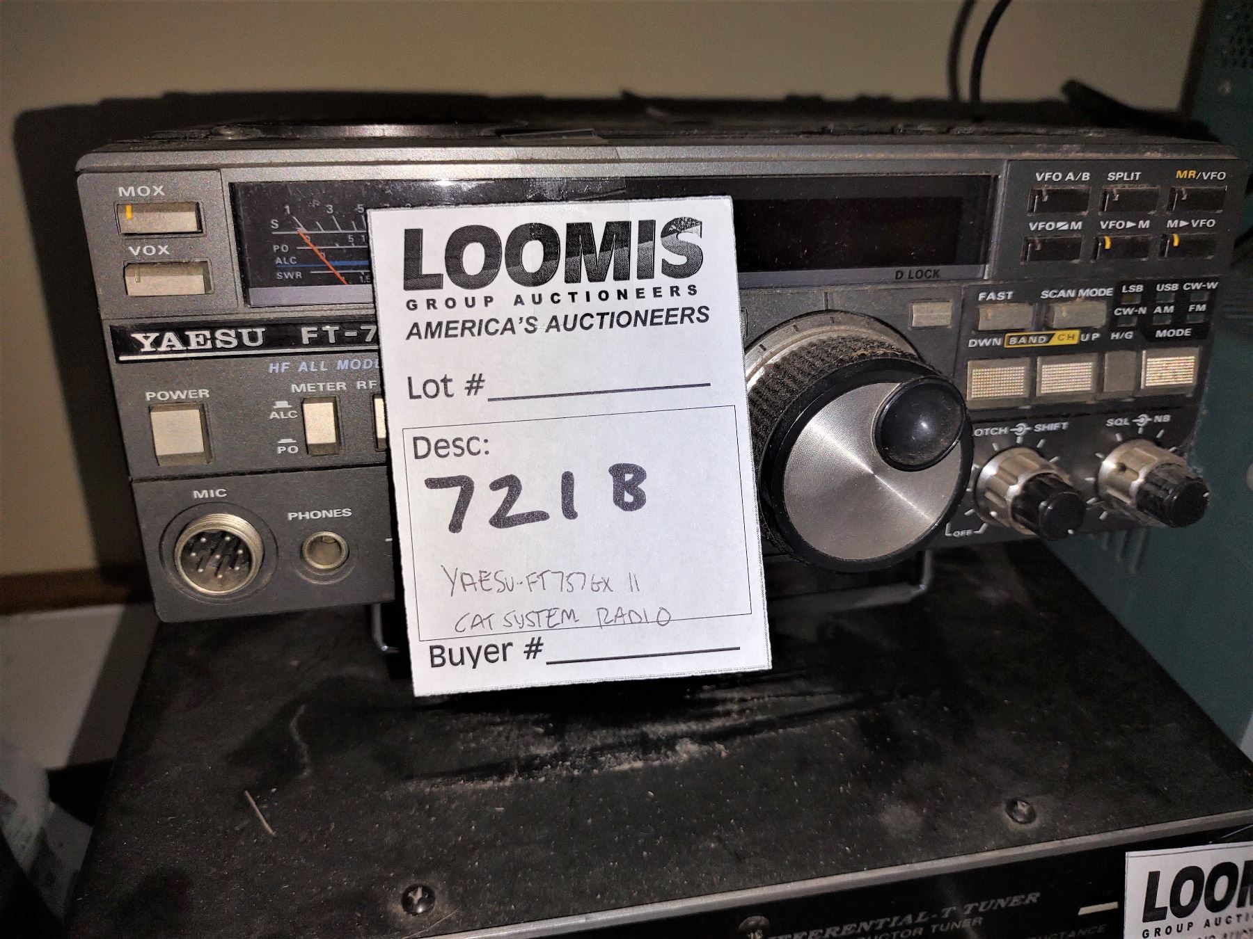 YAESU-FT757GX II HF TRANSCEIVER CAT SYSTEM RADIO