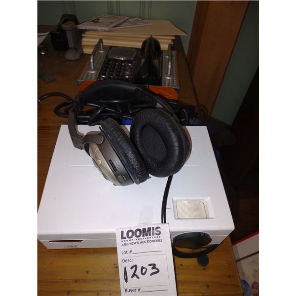TEXAS INSTRUMENTS DLP PROJECTOR, NOISE PROOF HEADPHONES, SPIRIT OF ST ...
