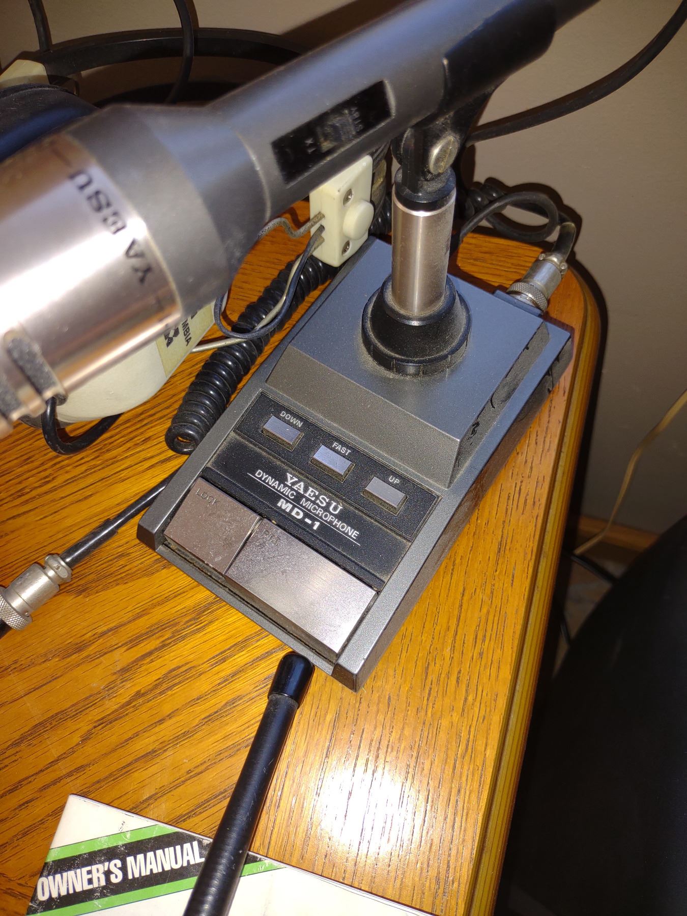 YAESU DYNAMIC MICROPHONE MD-1