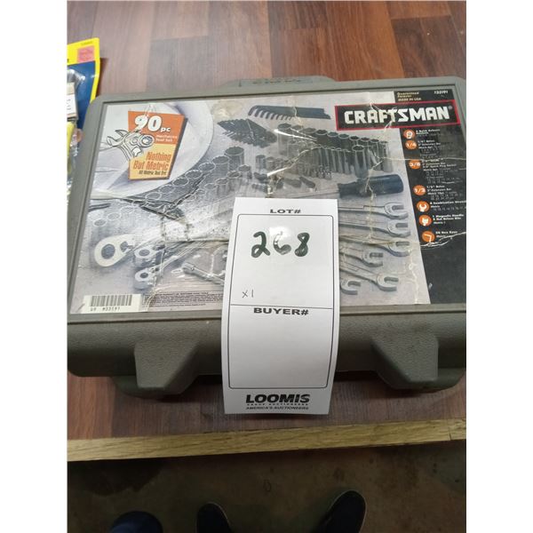 90 PC CRAFTSMAN TOOL SET