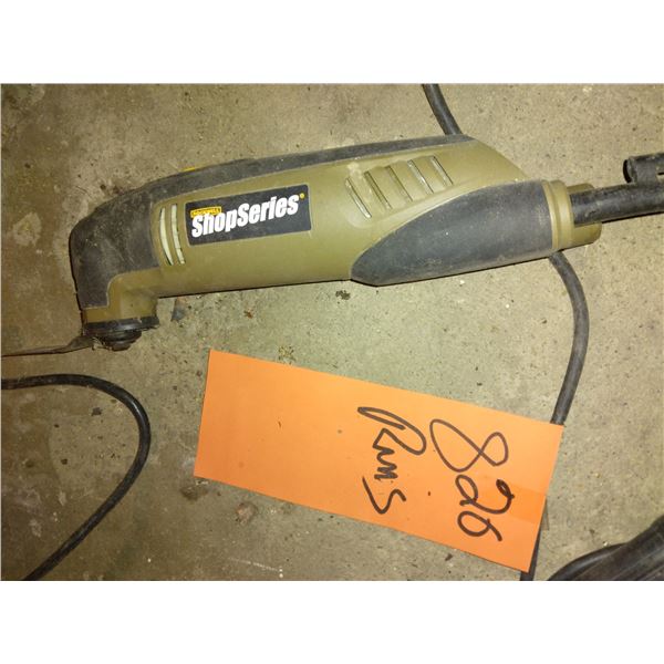 ROCKWELL SHOP SERIES SS5129 OSCILLATING TOOL, RUNS