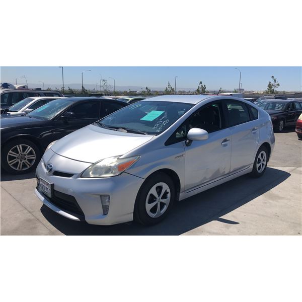 2012 Toyota Prius One