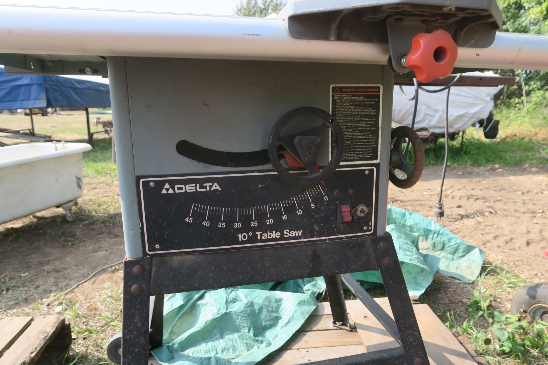 Rigid Table Saw - Direct Drive Shaft Broken (Cecil Ferry)