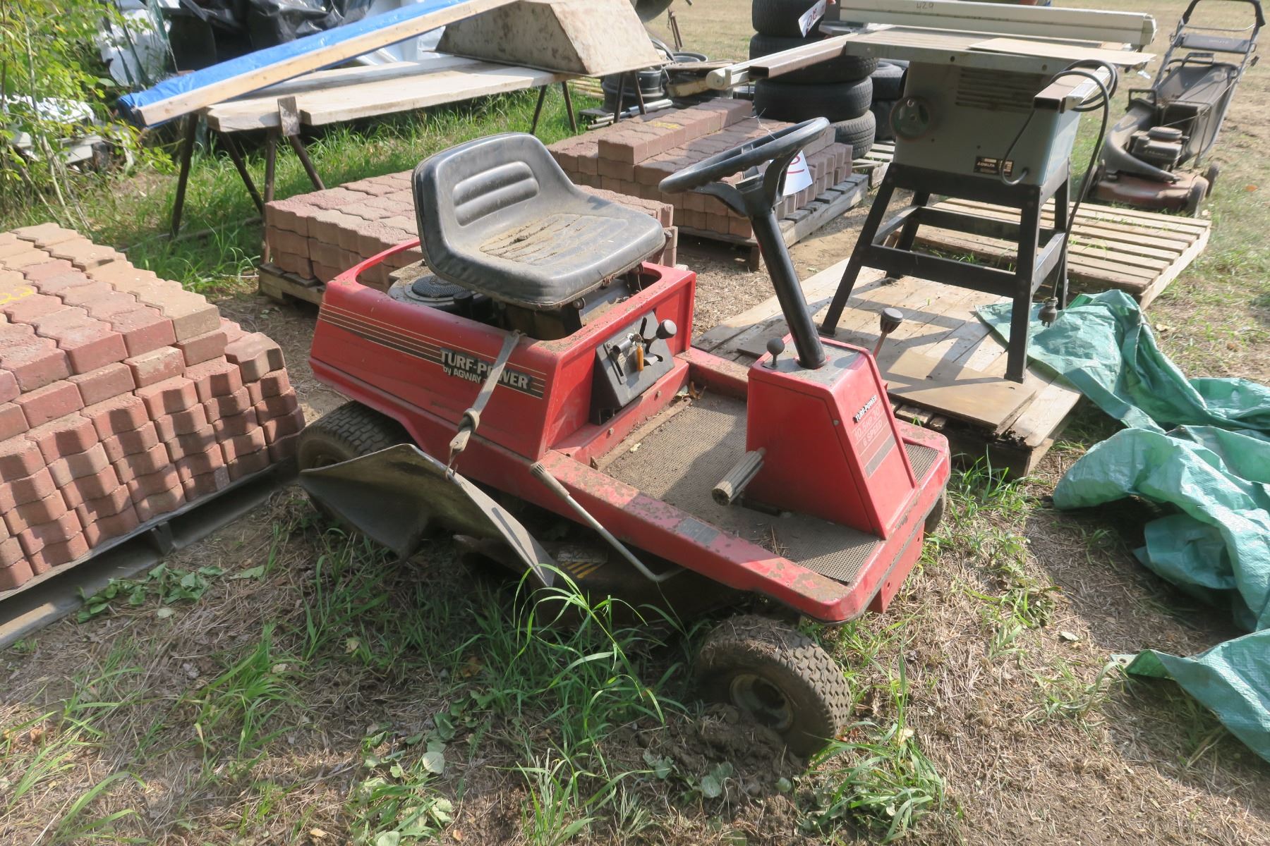 Turf Power 10.5HP 30" Mower - Untested (Cecil Ferry) - Schmalz Auctions