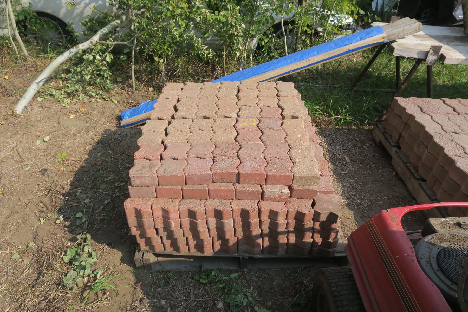 Approx. 250 Patio Stones (Cecil Ferry) - Schmalz Auctions