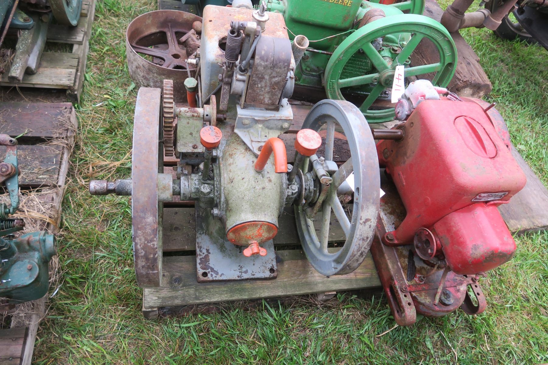 18" Open Wheel Stationary Engine - Schmalz Auctions