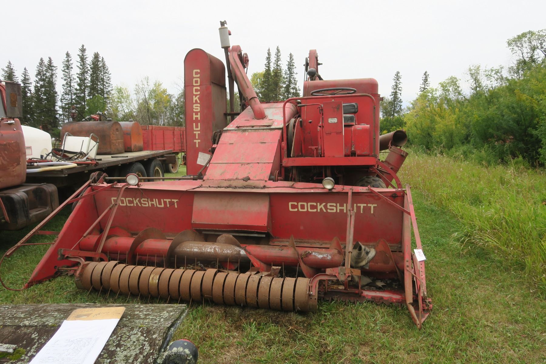 Cockshutt 137 Combine - Schmalz Auctions