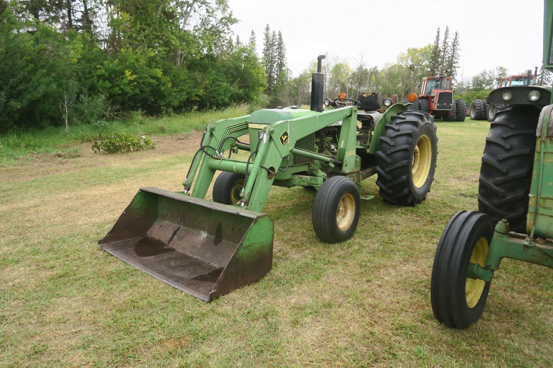 John Deere 2130 w/ JD 146 Loader - 2031hrs. - 3-Point Hitch, 18.4-30 ...