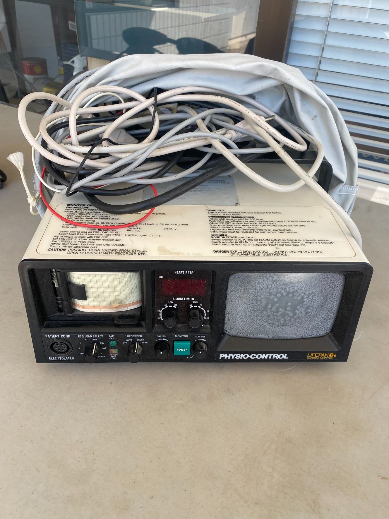 Physio-control life pak 6s