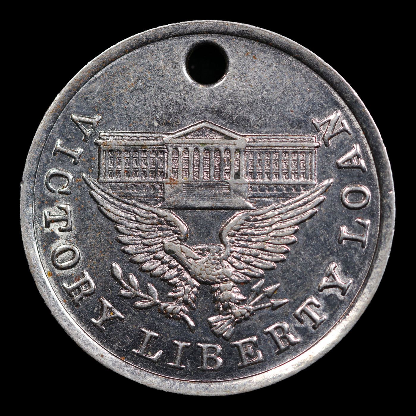 1919 Victory Liberty Loan Medallion TOKEN made from Captured German Cannon