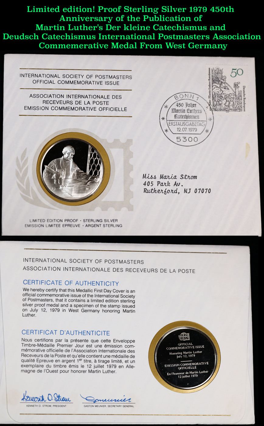 Limited edition! Proof Sterling Silver 1979 450th Anniversary of the ...