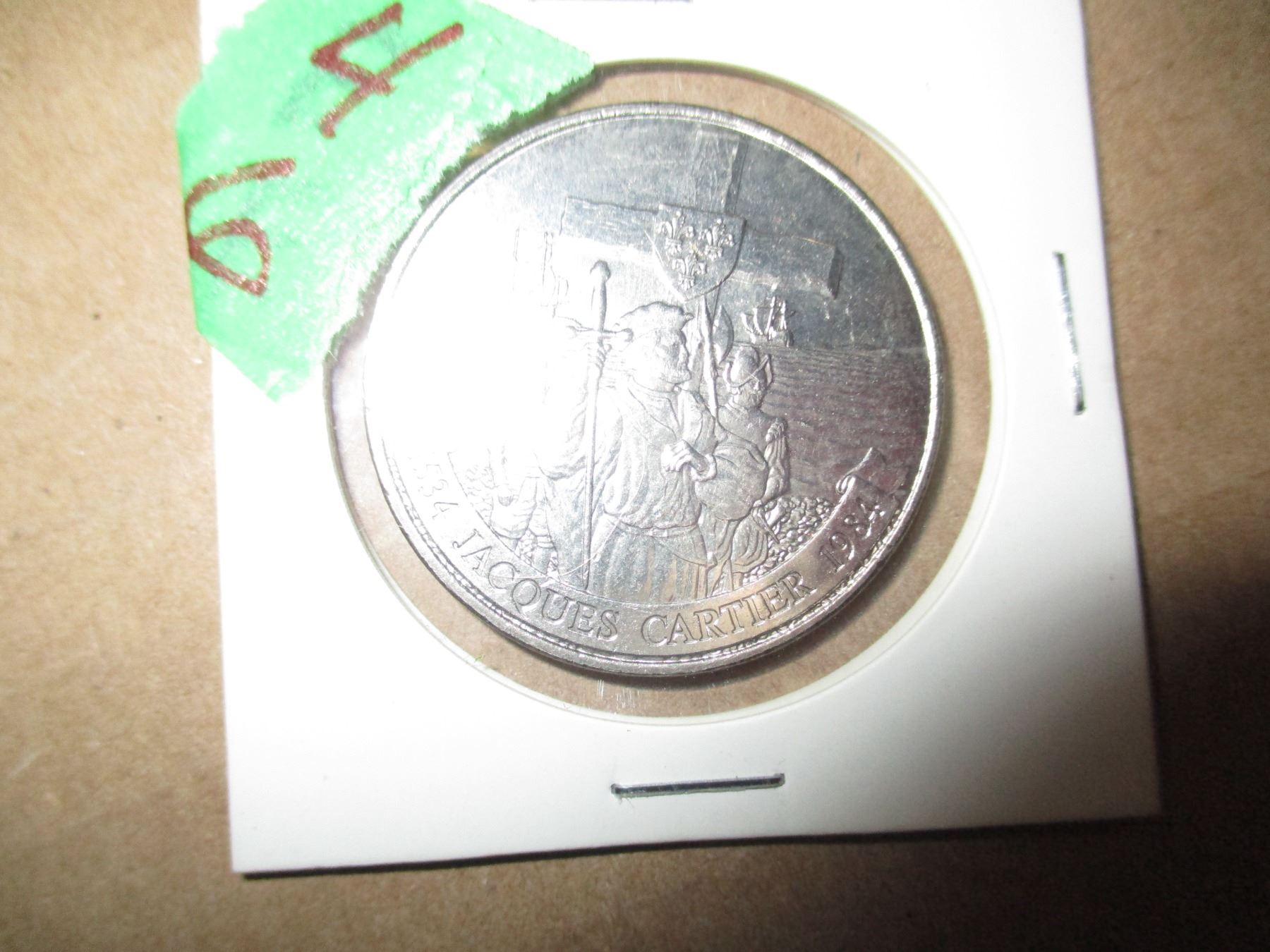 1584 - 1984 JACQUES CARTIER CANADA DOLLAR COIN
