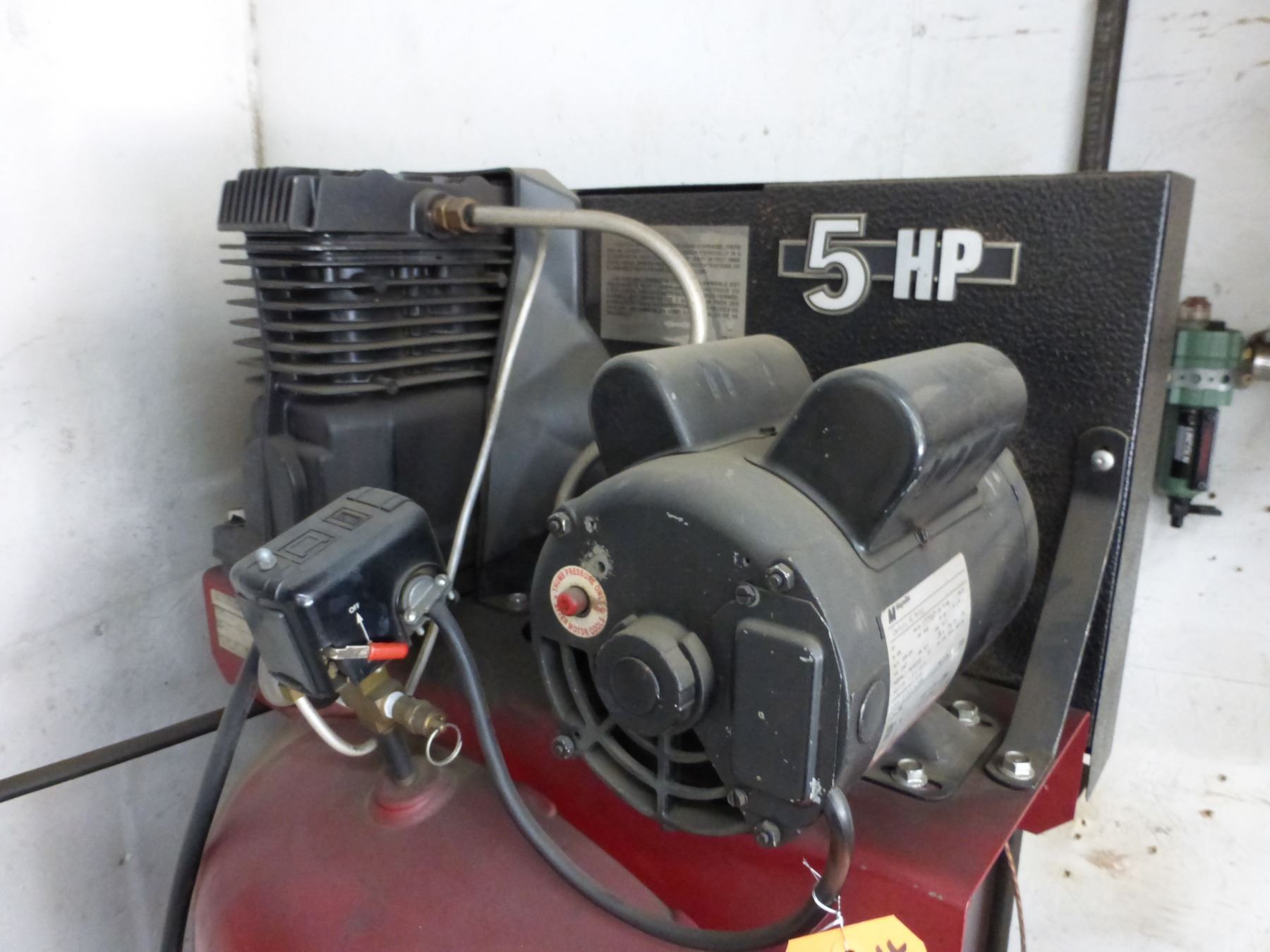 Magna Force, 5 HP, 60 gal, Compressor, 1 ph.