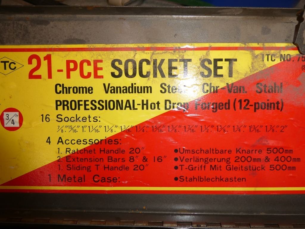 21-pce ITC socket set