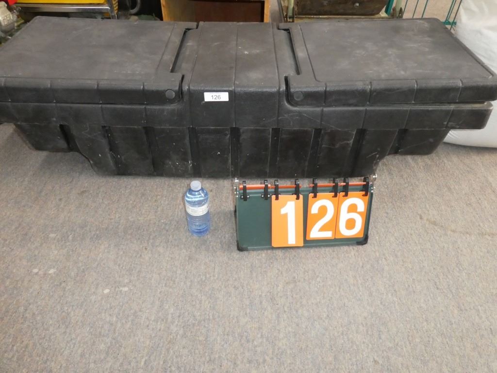 plastic storage container Gull wing truck tool box