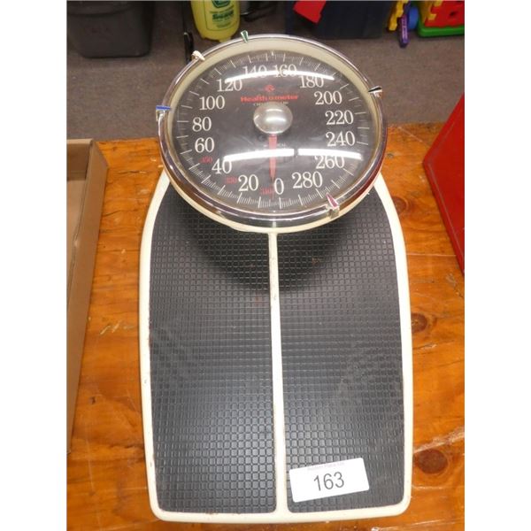 Vintage Health o meter scale