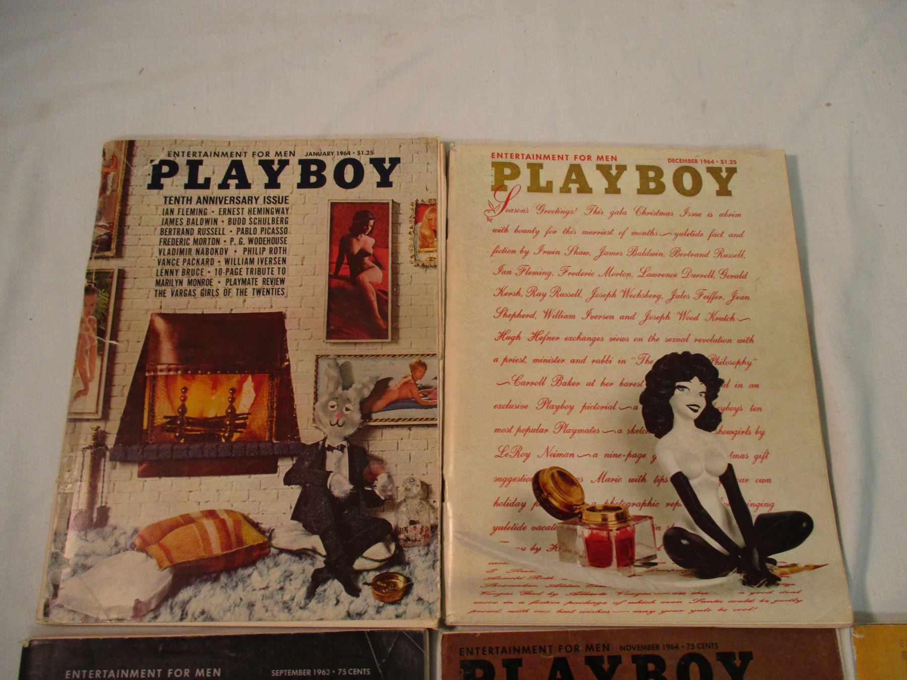 (5) Playboy - 1960's - Bodnarus Auctioneering
