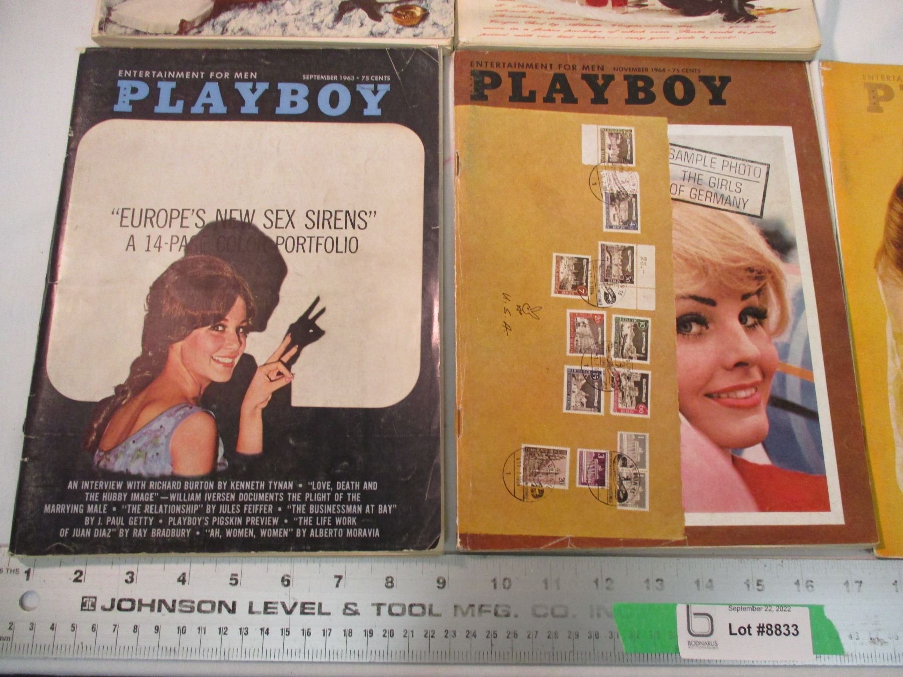(5) Playboy - 1960's - Bodnarus Auctioneering