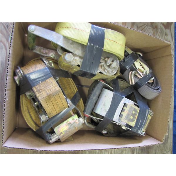 Box of ratchet straps