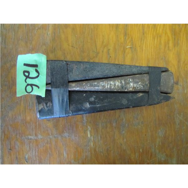 Lot of three metal splitting wedges