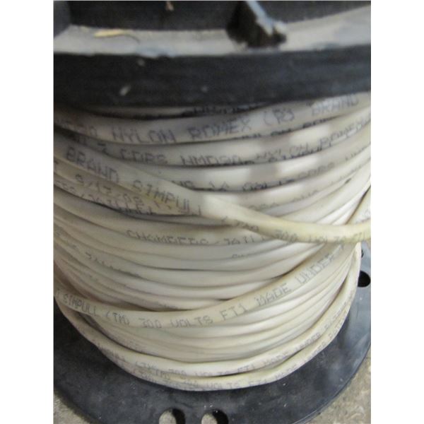 Partial roll of 14-3 electrical wire