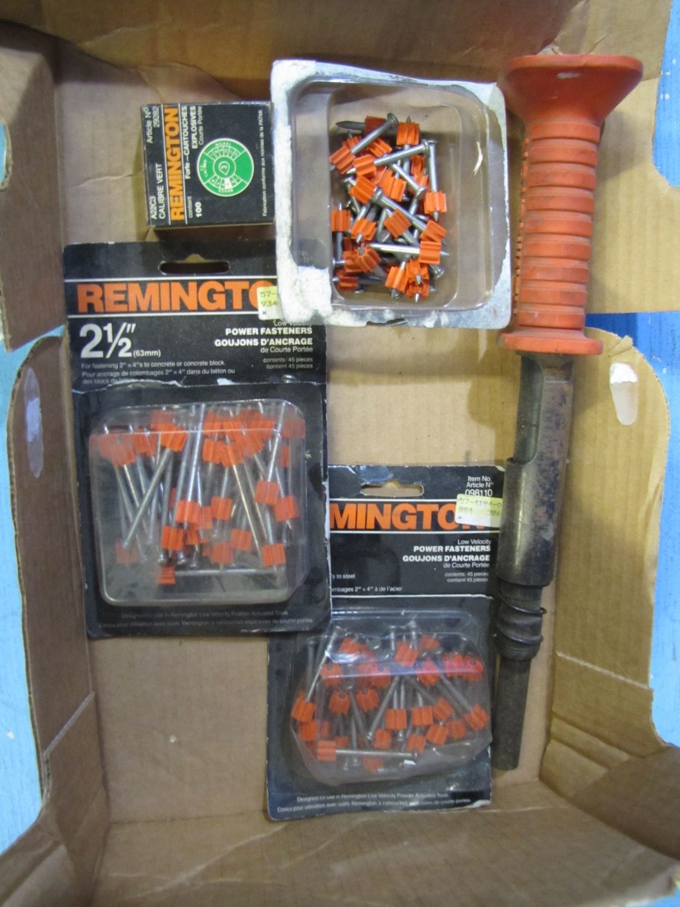 Remington hilti and nails