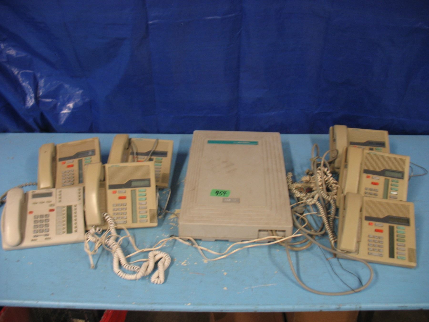 Meridian north star telephone set with 7 handsets