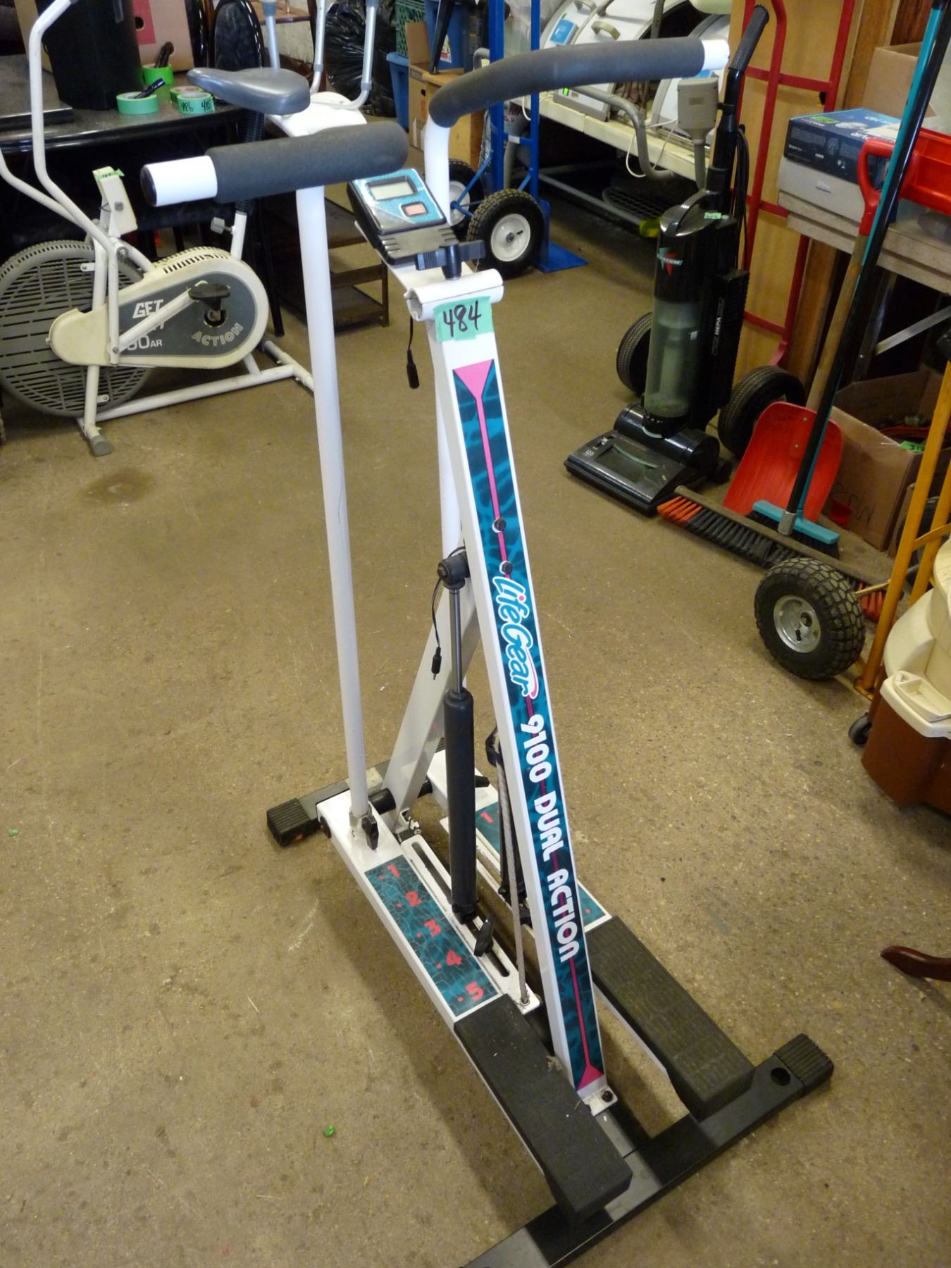 Life gear 9100 dual action stair stepper exercise machine