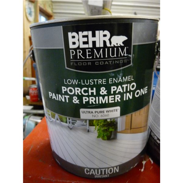 2 gallons of paint