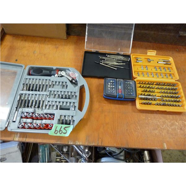 Assorted screwdriver sets etc