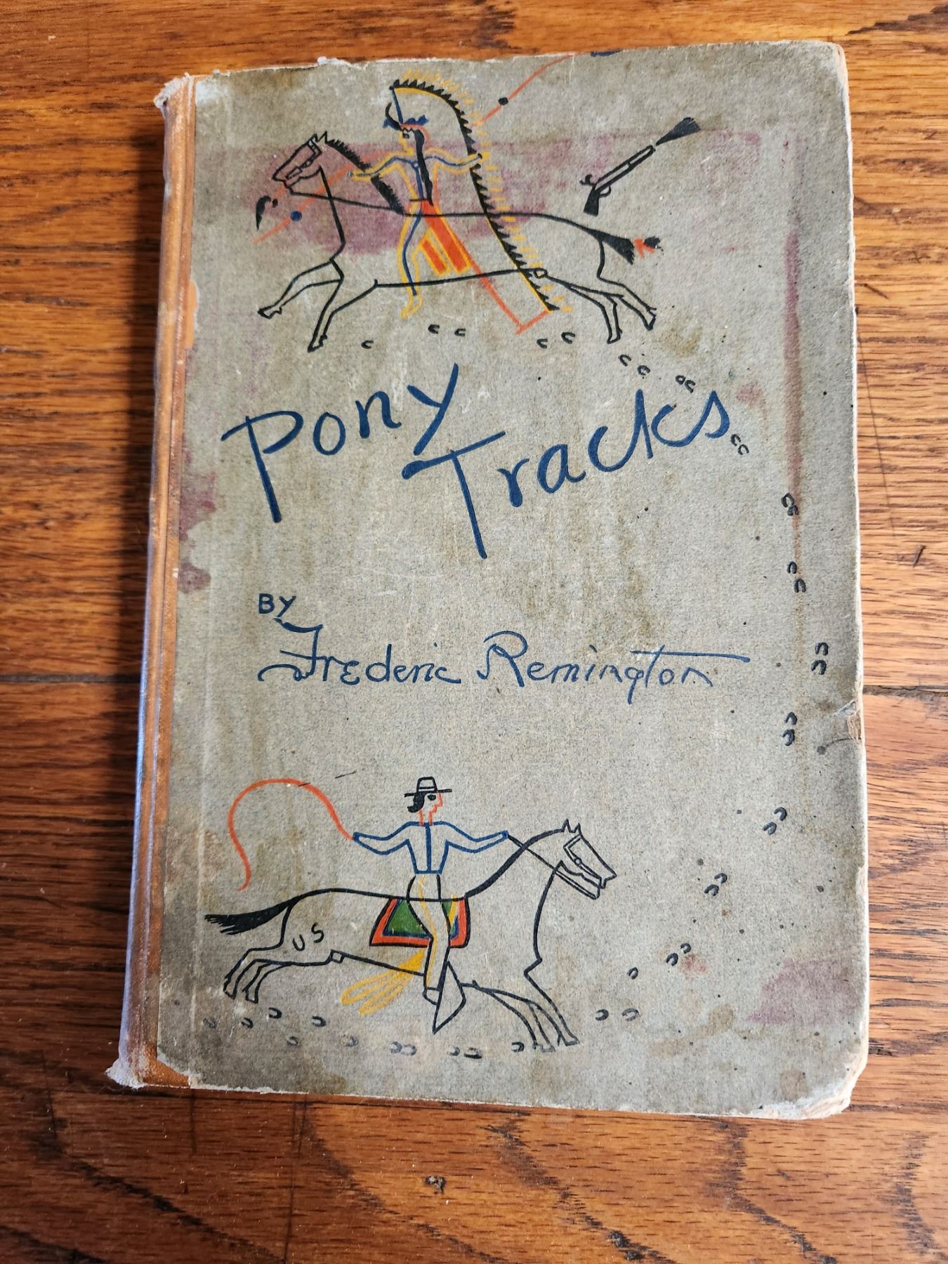 Pony Tracks by Frederick Remington