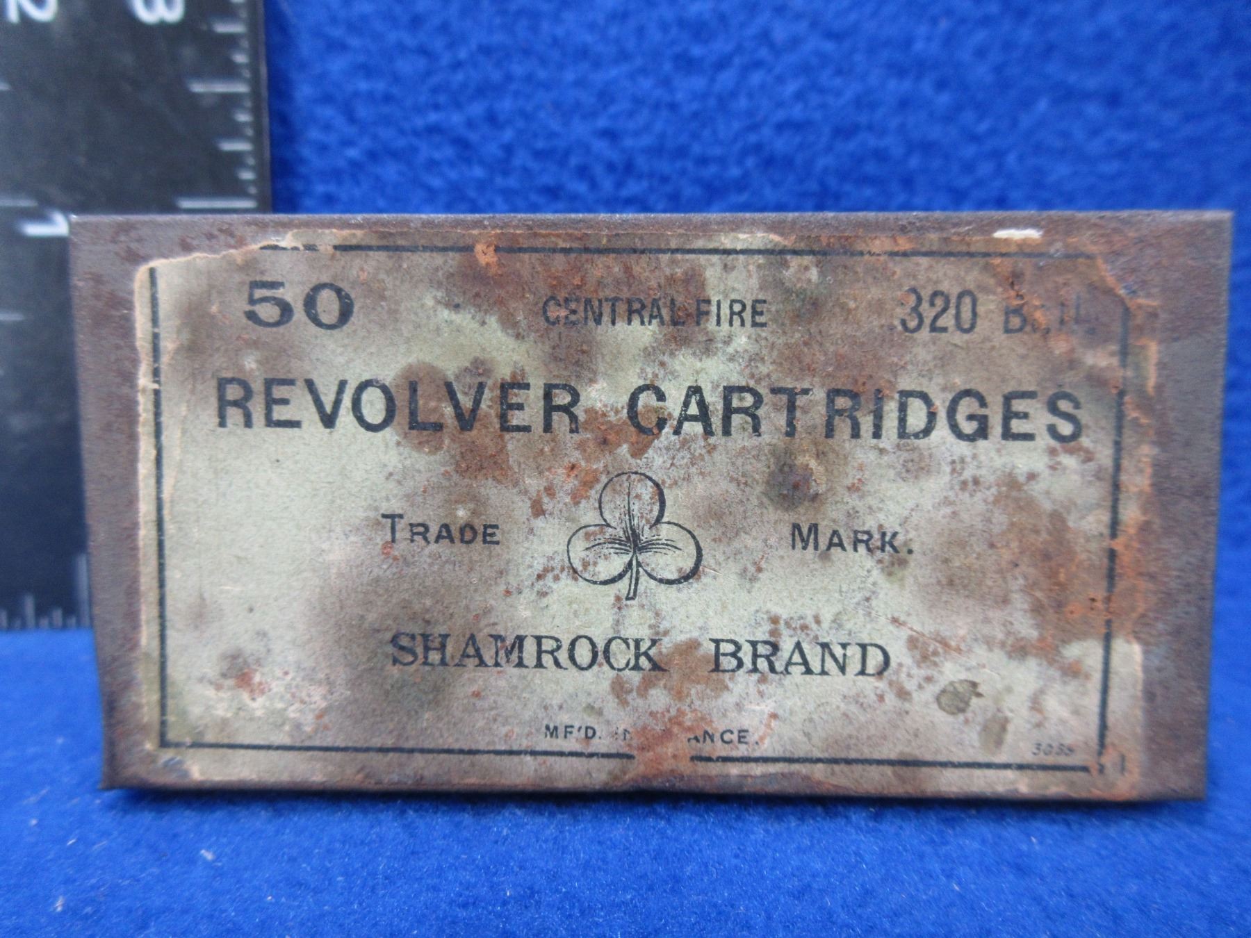 Collector Ammo - 320 Cal. CF Shamrock Brand Cartridges