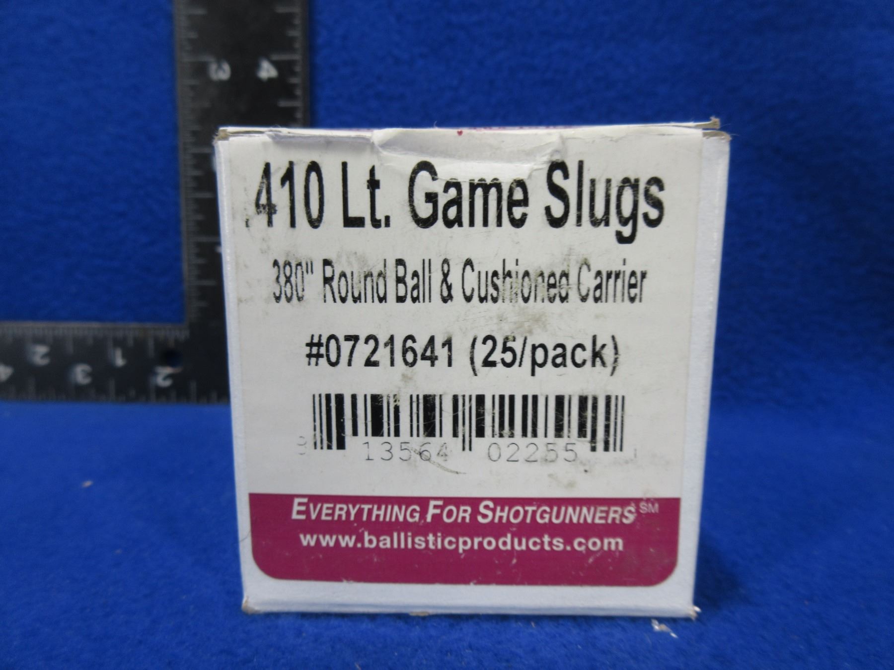 410 Ga. Lt. Game Slugs 380" Round Ball - Ballistic Products